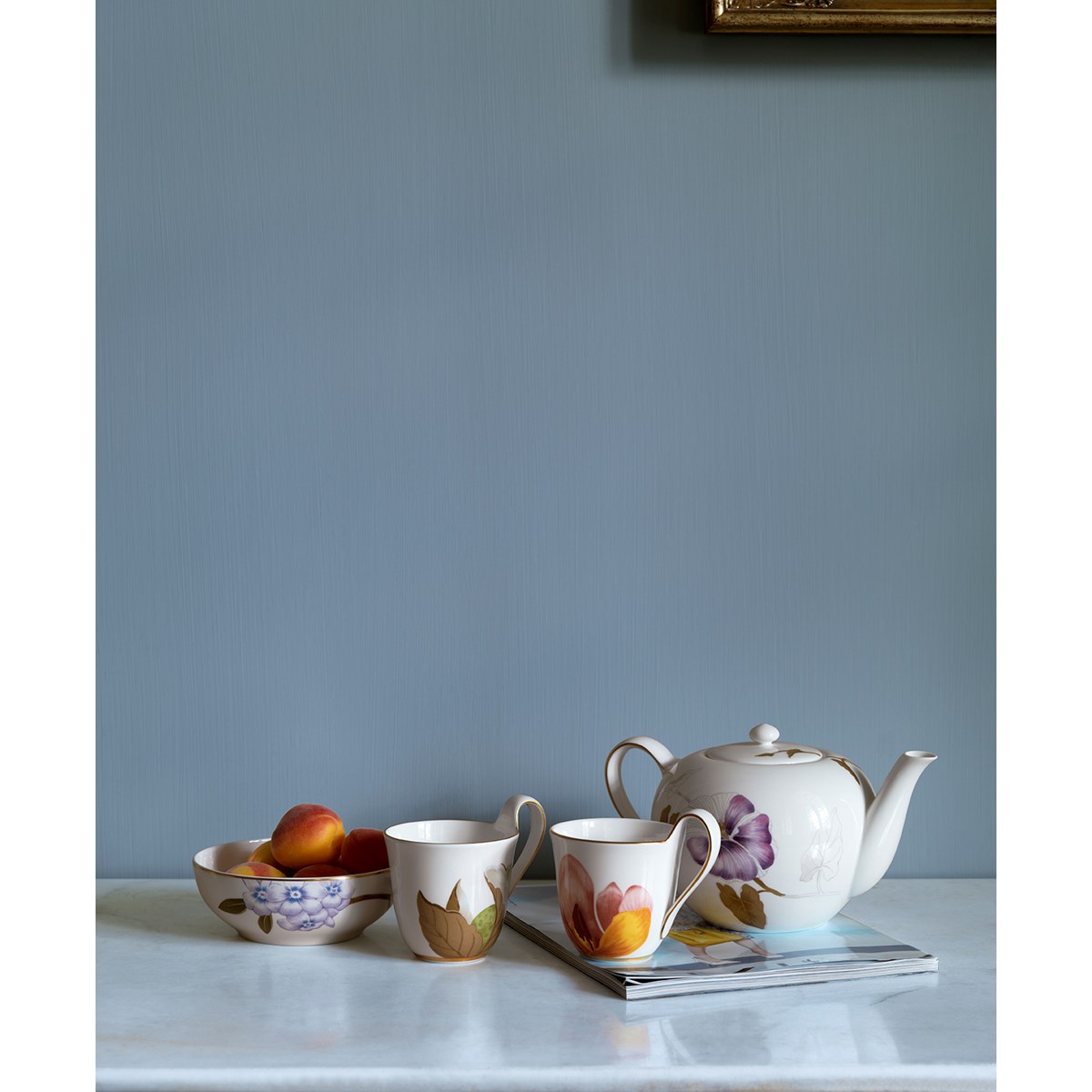 Royal Copenhagen, Flora Cup & Saucer 27c - Tilbords.no